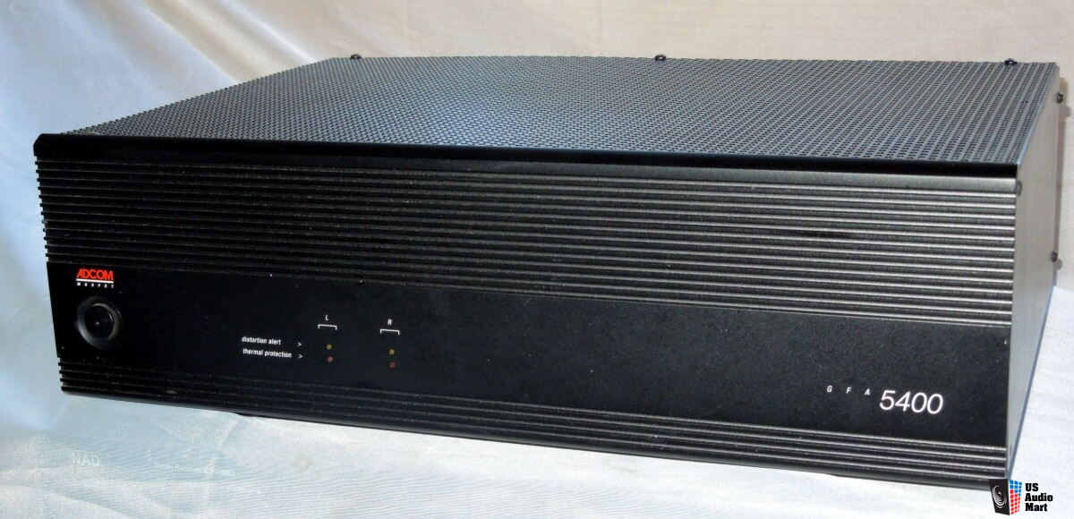Adcom GFA-5400 Mosfet Stereo Power amplifier, a nice one! For Sale - US ...
