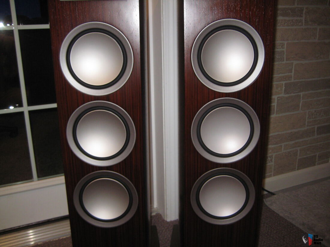 Klipsch Palladium P37F in Zebra-Grain Linia Wood Veneer with Expresso ...