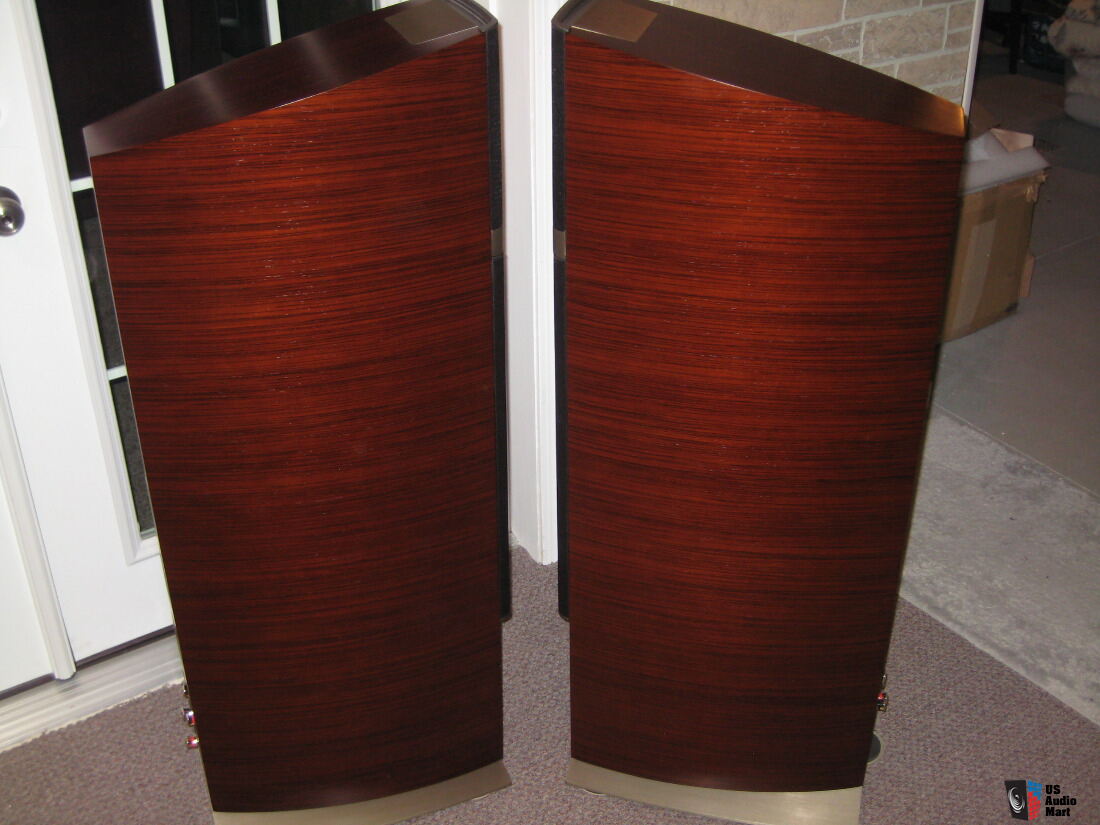 Klipsch Palladium P37F in Zebra-Grain Linia Wood Veneer with Expresso ...