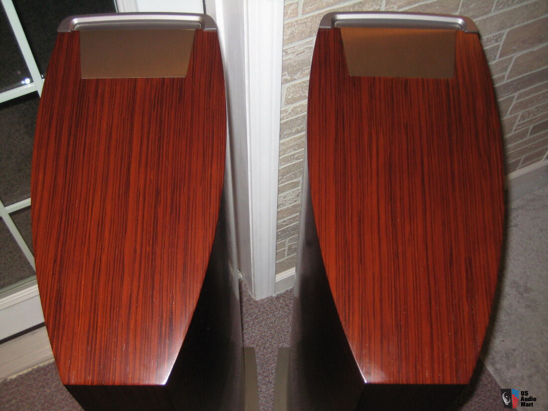 Klipsch Palladium P37F in Zebra-Grain Linia Wood Veneer with Expresso ...