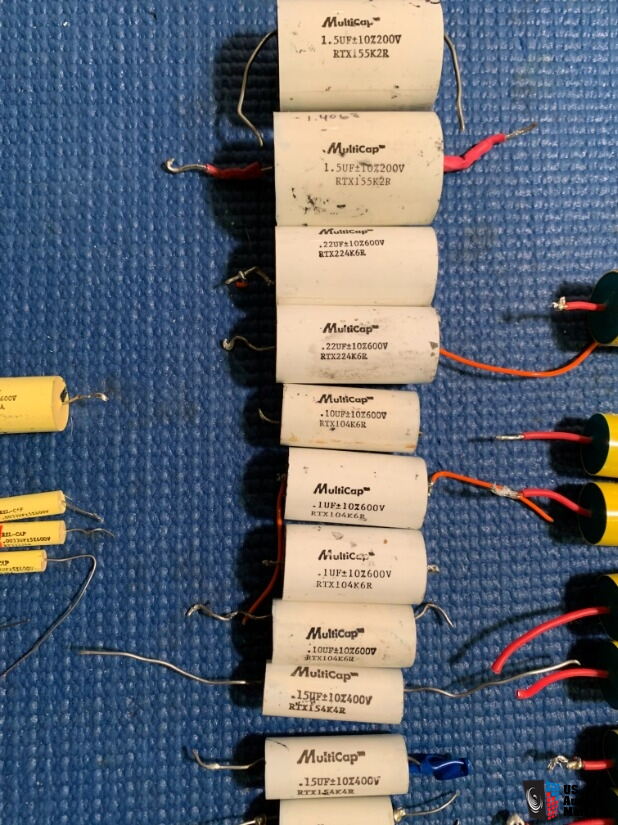 Assorted Capacitors , Relcap, Multicap, Auricap, Teflons Solen Photo ...