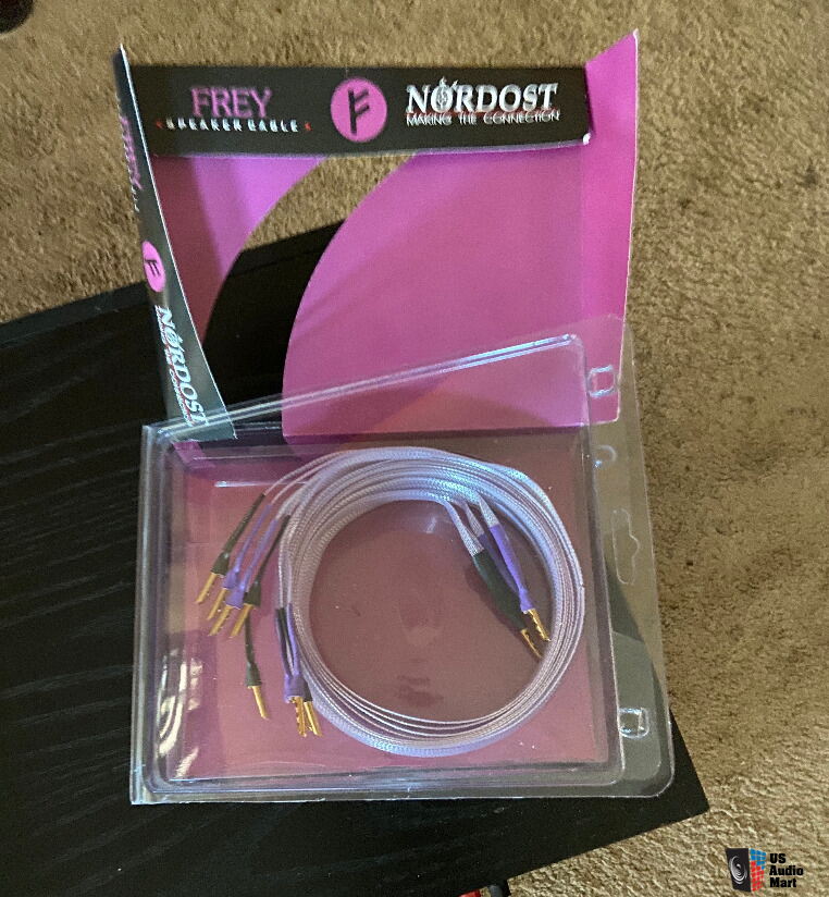 Nordost Frey Bi-wire speaker cable, 2 meter banana-banana For Sale - US ...