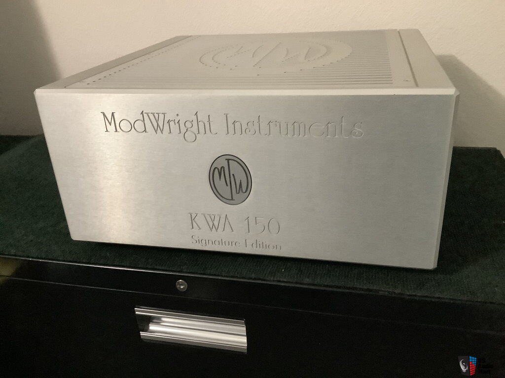 Modwright KWA-150SE Power Amplifier, Silver Photo #3697169 - US Audio Mart