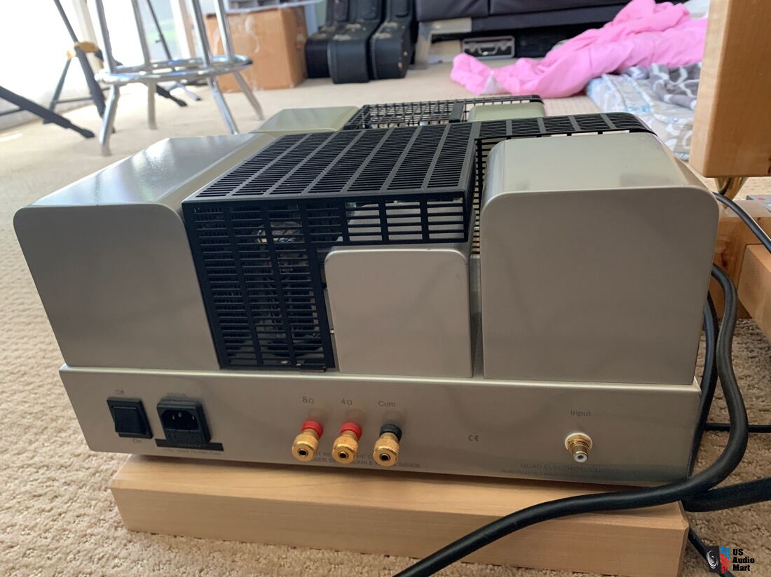 Quad II Forty mono block amplifiers and Quad QC 24 preamp Photo ...