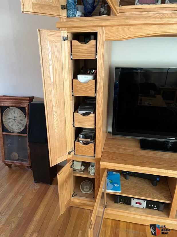 Kloter Farms Entertainment Center all wood Maple Photo #3698534 - US ...