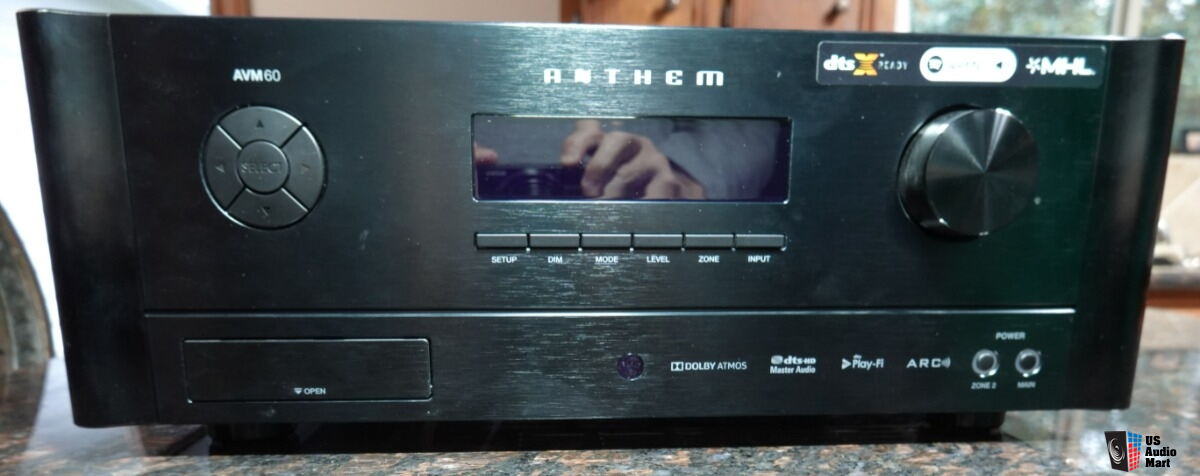 Anthem AVM 60 Pre Amp Home Theatre Processor w/Remote PLEASE READ For ...
