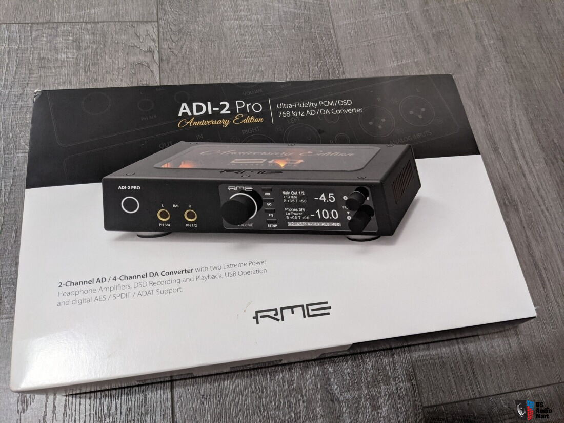 RME ADI-2 PRO Anniversary Edition Photo #3700659 - US Audio Mart