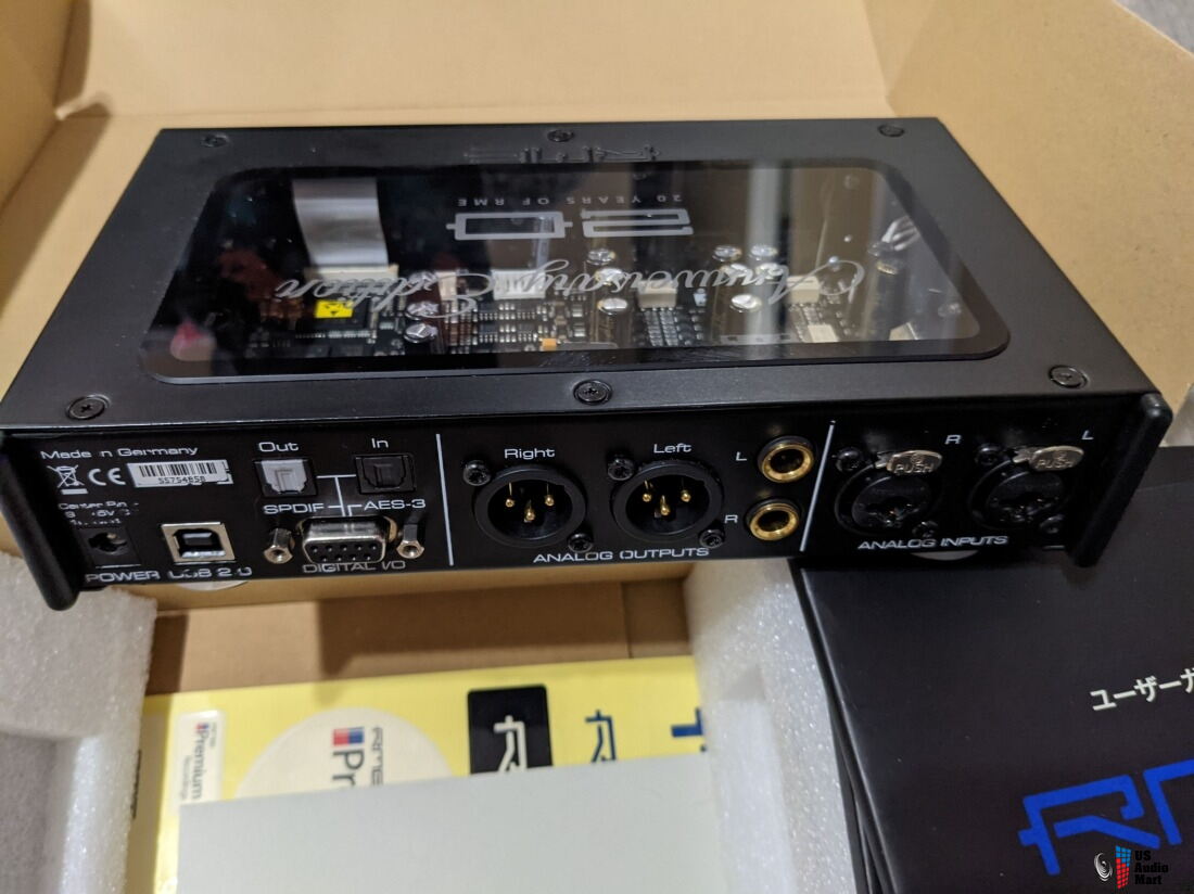 RME ADI-2 PRO Anniversary Edition Photo #3700659 - US Audio Mart