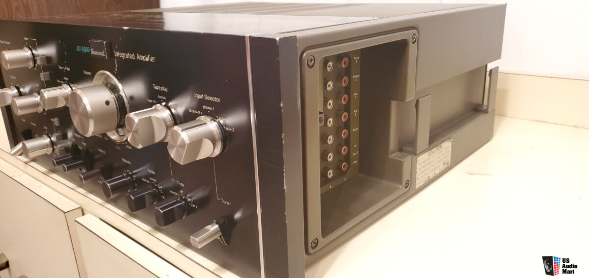 Sansui Au-9900 Stereo Integrated Amplifier Operational Photo #3700892 ...