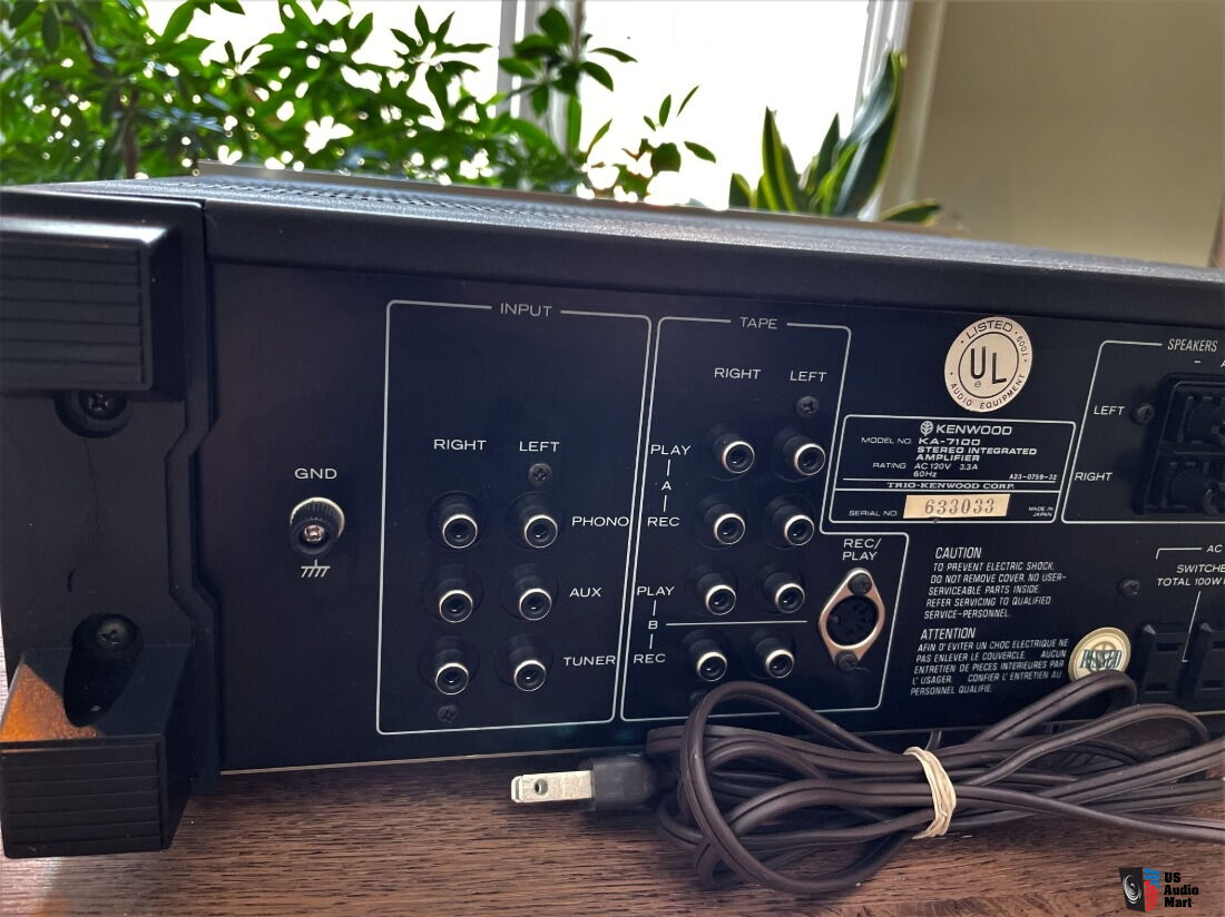 Kenwood KA 7100 DC Integrated Amplifier Fully Rebuilt And Restored kenwood-ka-7100-dc-integrated-amplifier-fully-rebuilt-and-restored