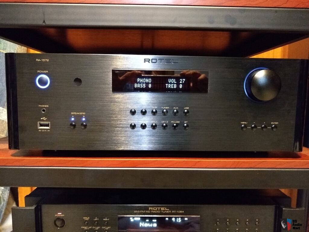 Rotel RA-1572 Black Original Model For Sale - Canuck Audio Mart