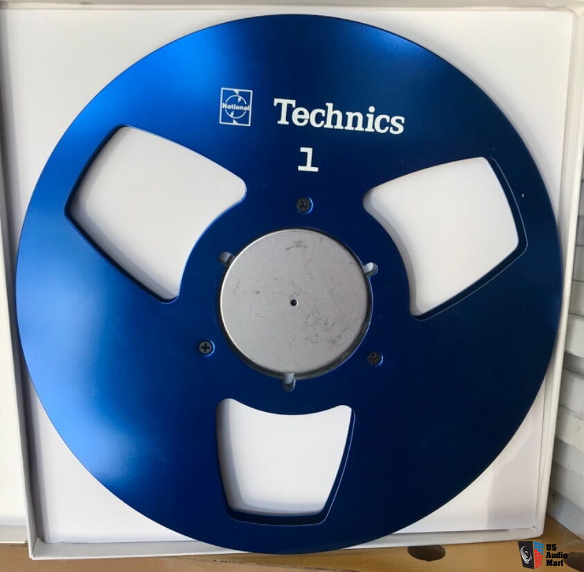 Technics Metallic Blue 10.5 taker up reel For Sale - US Audio Mart