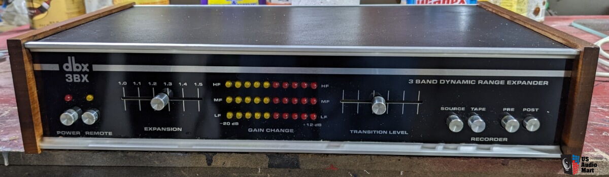 DBX 3BX 3 band Dynamic Range Expander for vinyl or tape price reduced ...