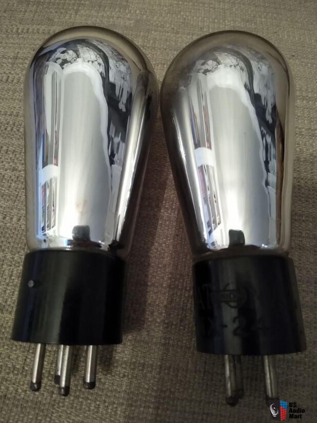 National Union NX-245 Globe 45 tubes PAIR Photo #3706171 - US Audio Mart