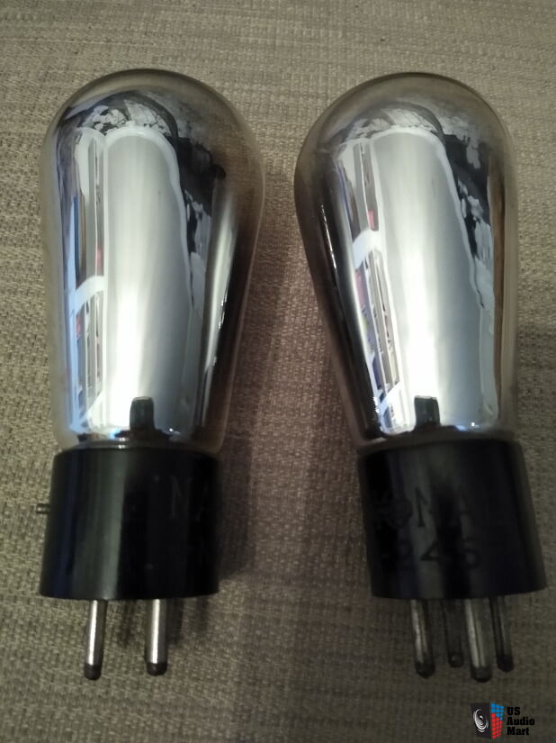 National Union NX-245 Globe 45 tubes PAIR SALE PENDING For Sale - US ...