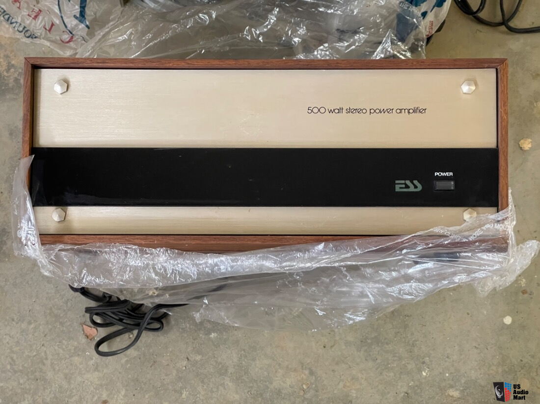 ESS 500 N vintage solid state power amplifier For Sale - US Audio Mart