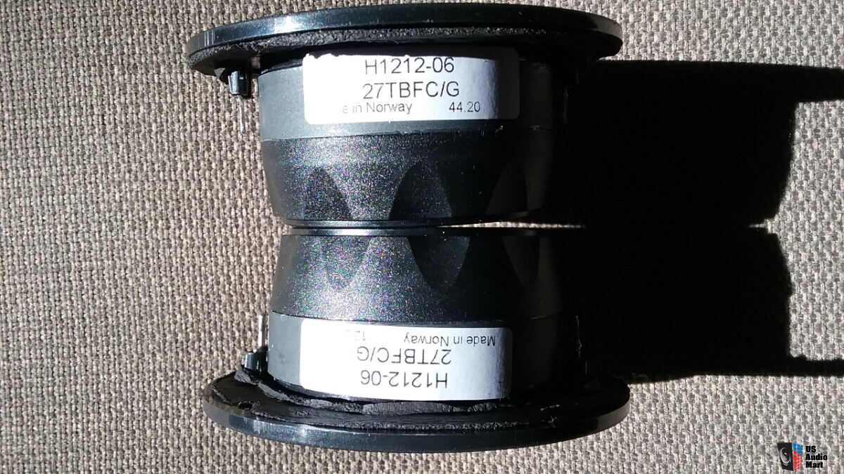 SEAS Prestige 27TBFC/G (H1212) Tweeter Pair - Excellent Photo #3714611 ...