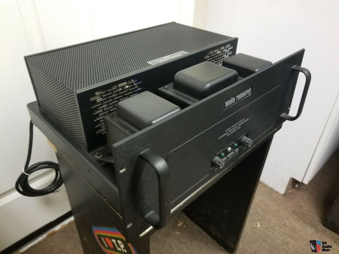 Rare Audio Research Classic 60 CL-60 Tube Power Amplifier Amp Black ...
