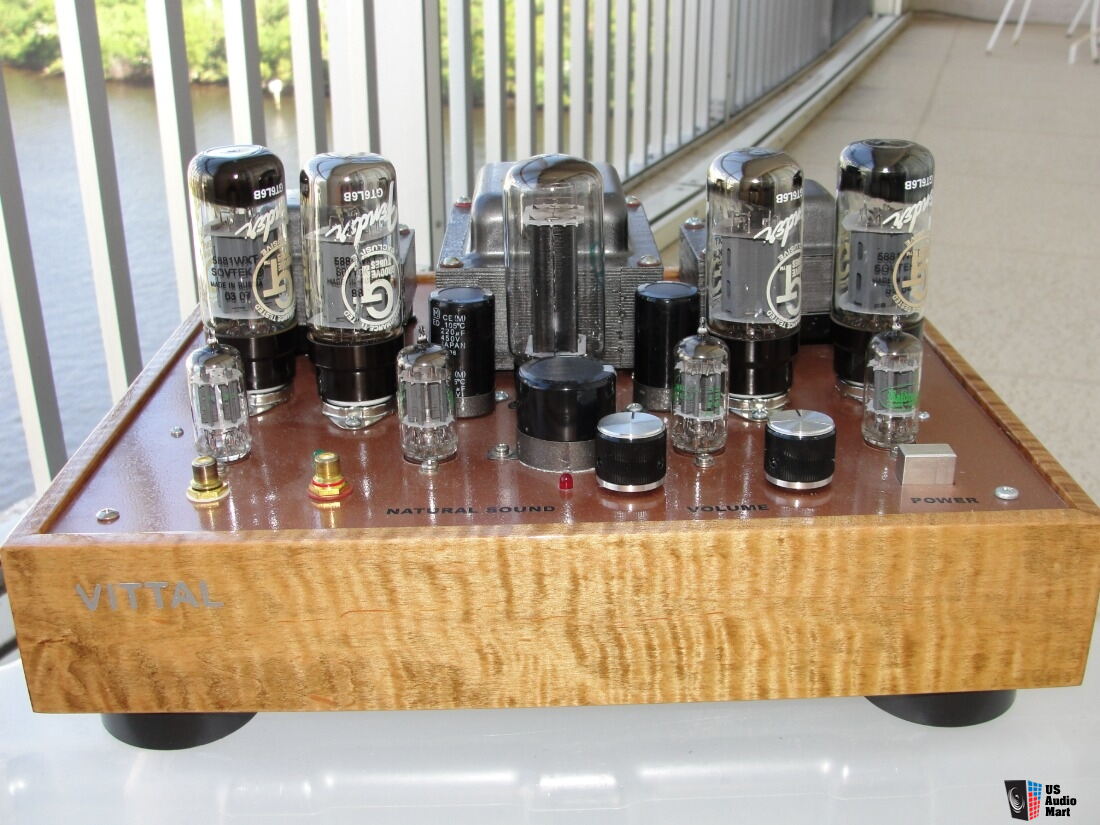 Custom TUBE 6L6 Triode Integrated Amplifier Photo #3723509 - US Audio Mart