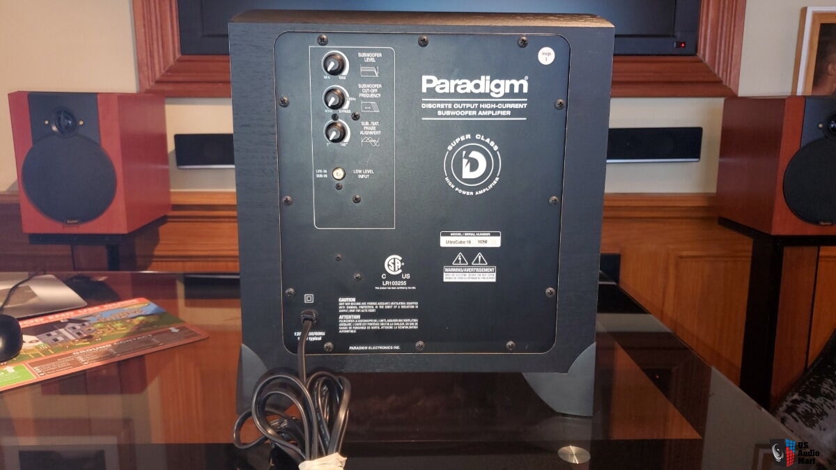 Paradigm Ultracube 10 Subwoofer Photo #3725049 - UK Audio Mart