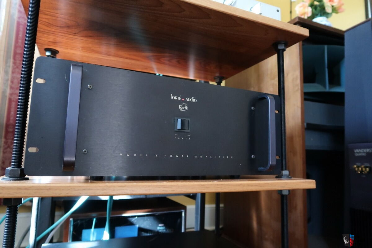 Forte Model 3 Stereo Power Amplifier 200 WPC Threshold Photo #3727403 ...