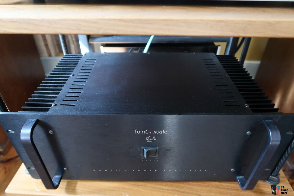 Forte Model 3 Stereo Power Amplifier 200 WPC Threshold Photo #3727407 ...