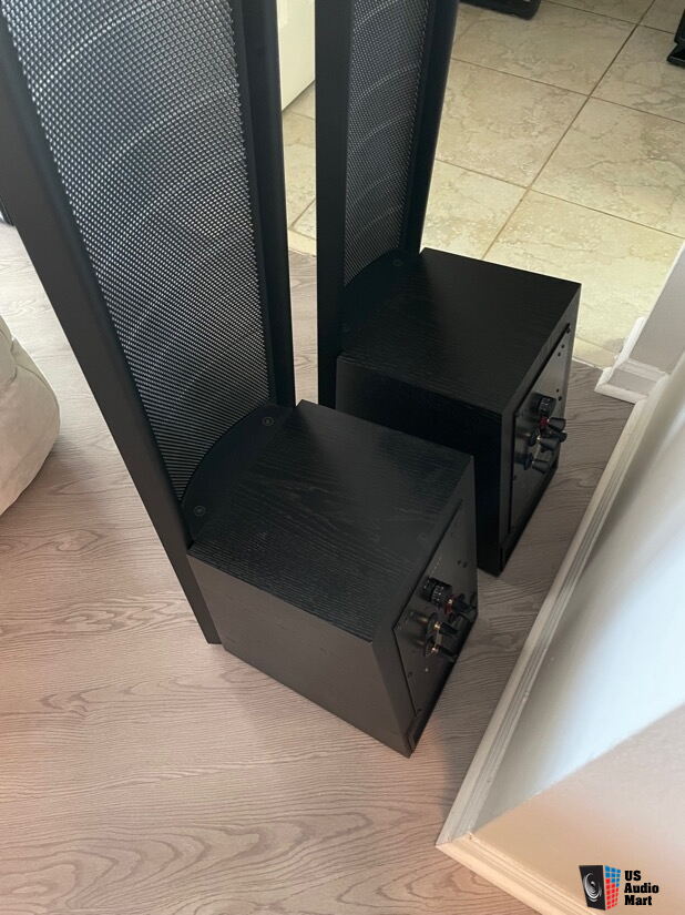 Martin Logan Vantage Electrostatic Speakers -Black Ash Photo #3727985 ...