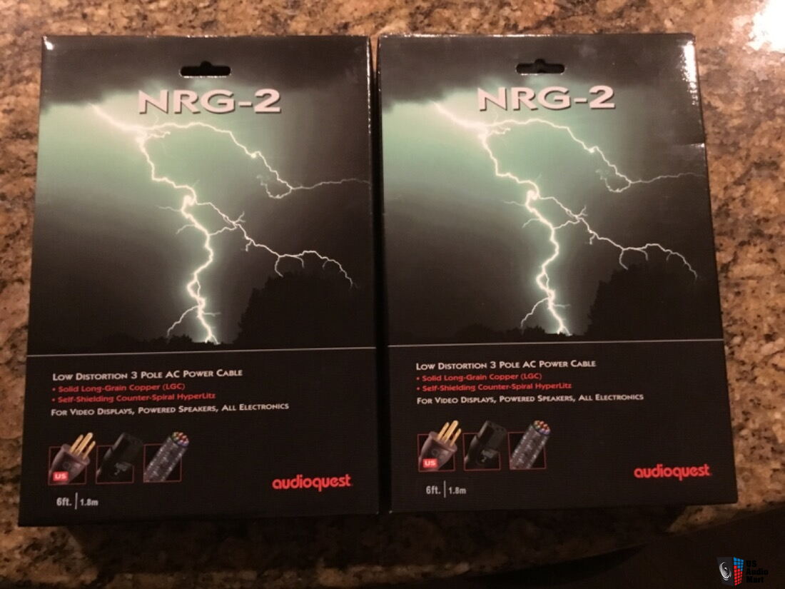 Audioquest NRG-2 Power cords Photo #3728705 - US Audio Mart