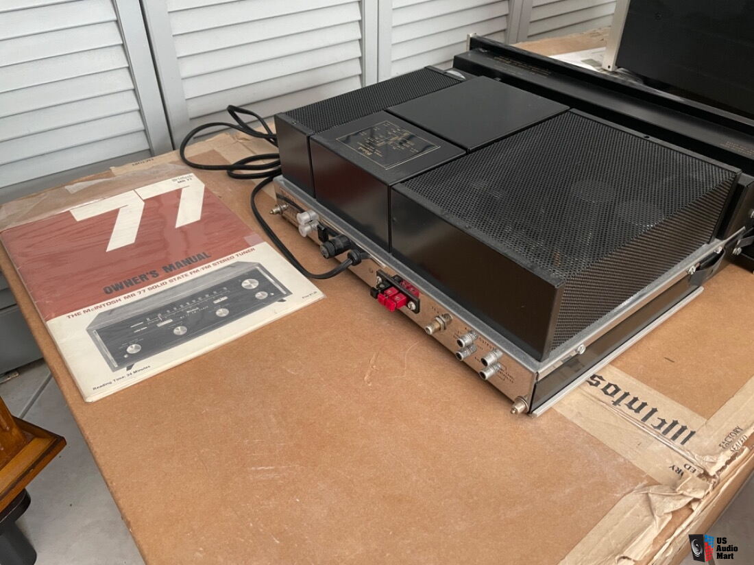 McIntosh MR77 Vintage FM Tuner Photo #3729384 - US Audio Mart