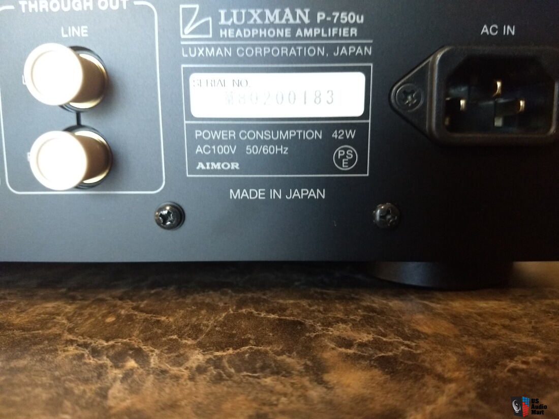 Luxman p750u headphone amplifier impeccable cond Photo #3731136 - US ...
