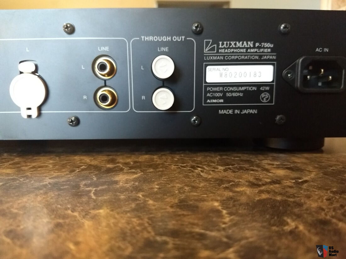 Luxman p750u headphone amplifier impeccable cond Photo #3731137 - US ...