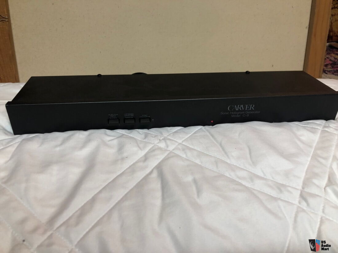 Carver Model C-9 Sonic Hologram Generator For Sale - US Audio Mart