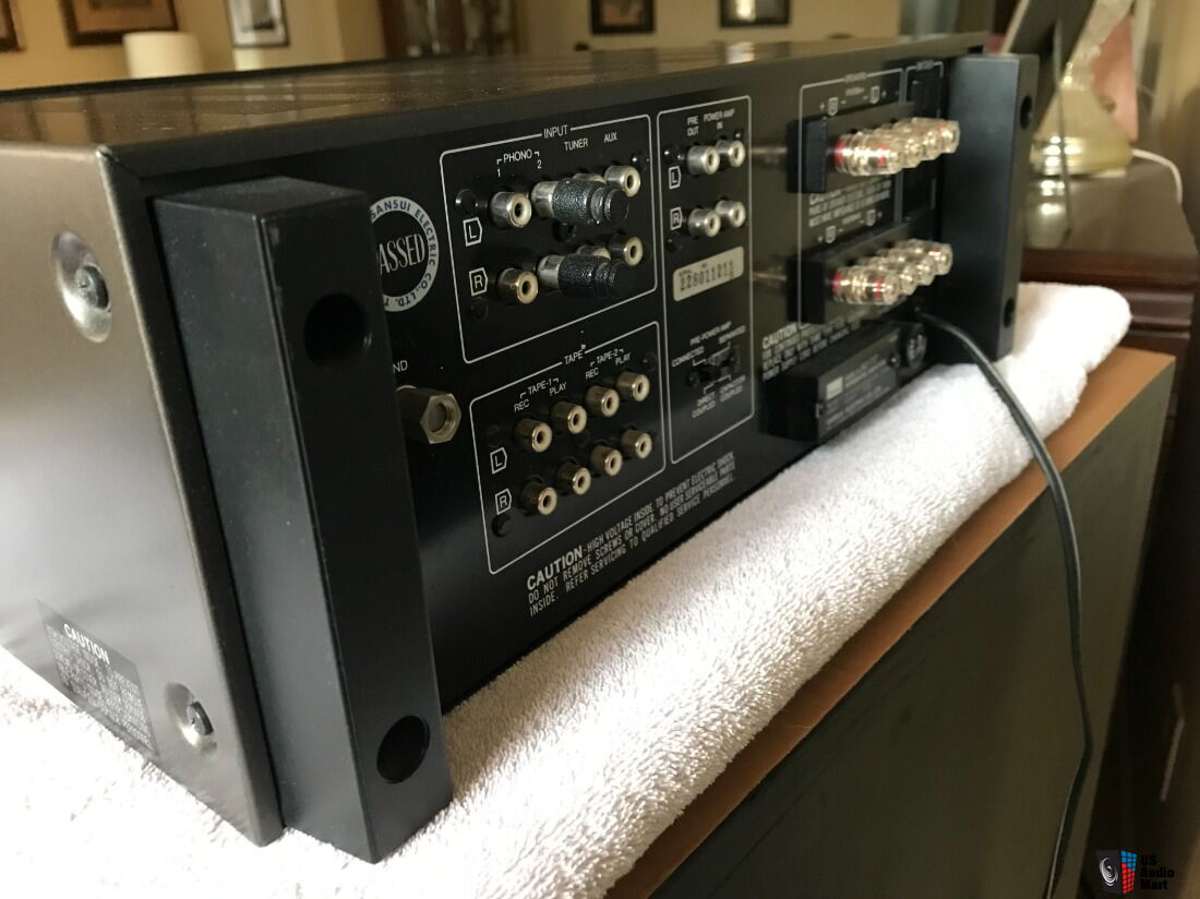 Sansui AU-717 Integrated Amplifier - Complete restoration and upgrade ...
