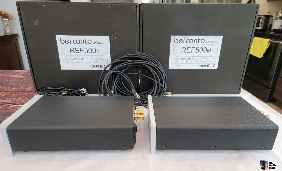 Bel Canto REF500m Monoblock Amplifier Pair Excellent Condition Photo ...