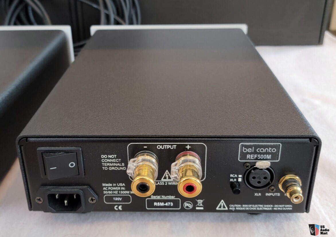Bel Canto REF500m Monoblock Amplifier Pair Excellent Condition Photo ...