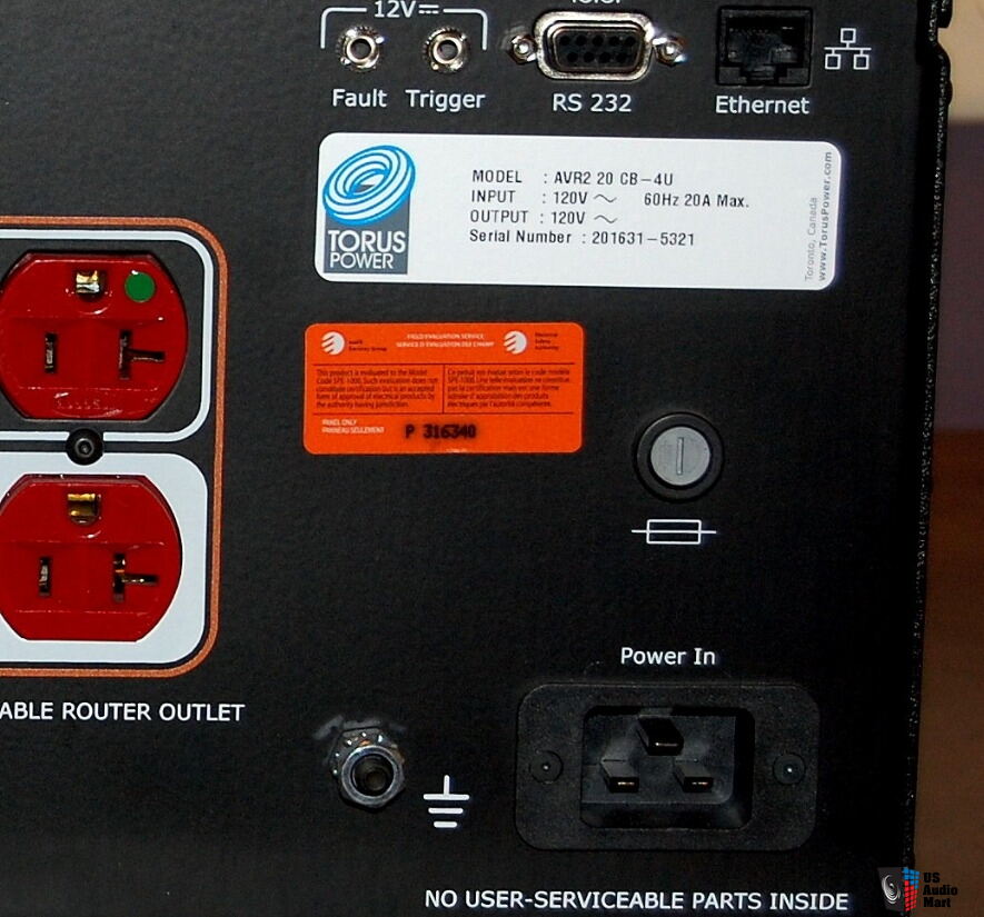 Torus AVR2 20 AC Power Conditioner Photo #3739795 - US Audio Mart