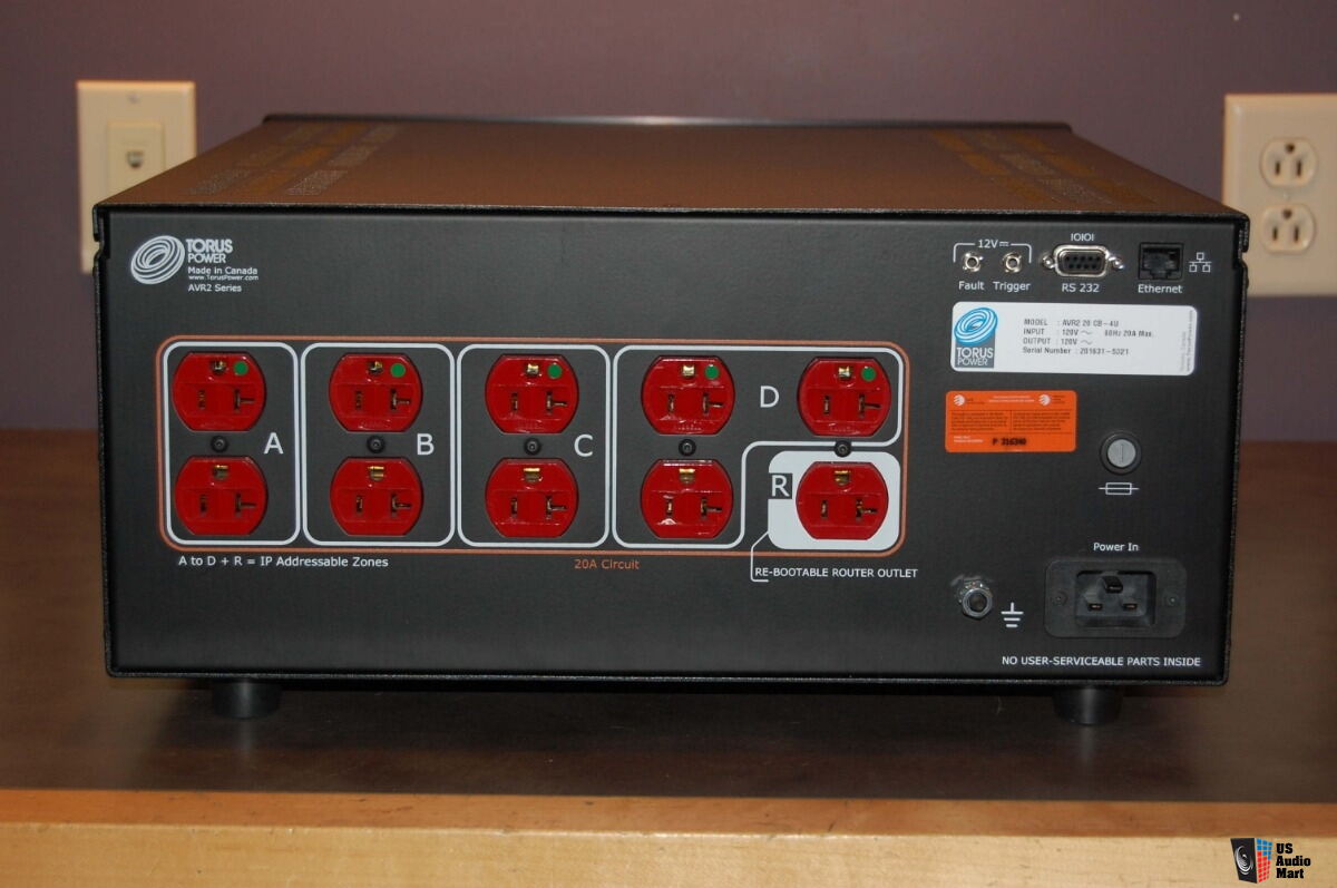 Torus AVR2 20 AC Power Conditioner Photo #3739795 - US Audio Mart