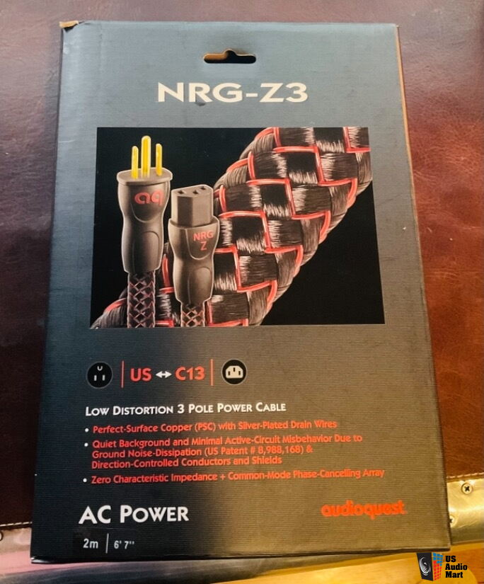 AudioQuest NRG-Z3 Power Cable (2 meters) Photo #3740335 - US Audio Mart