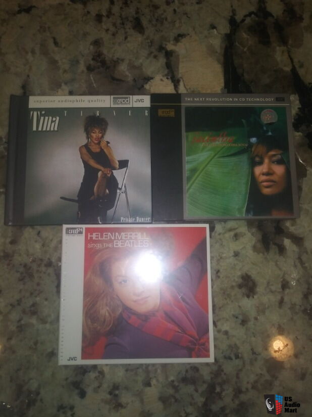 3 XRCDs, Tina Turner-Private Dancer, Jacintha-The Girl from Bossa Nova ...