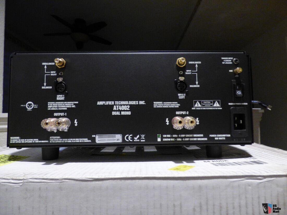 ATI AT4000 Signature Series 2-Channel Power Amp Photo #3746642 - US ...