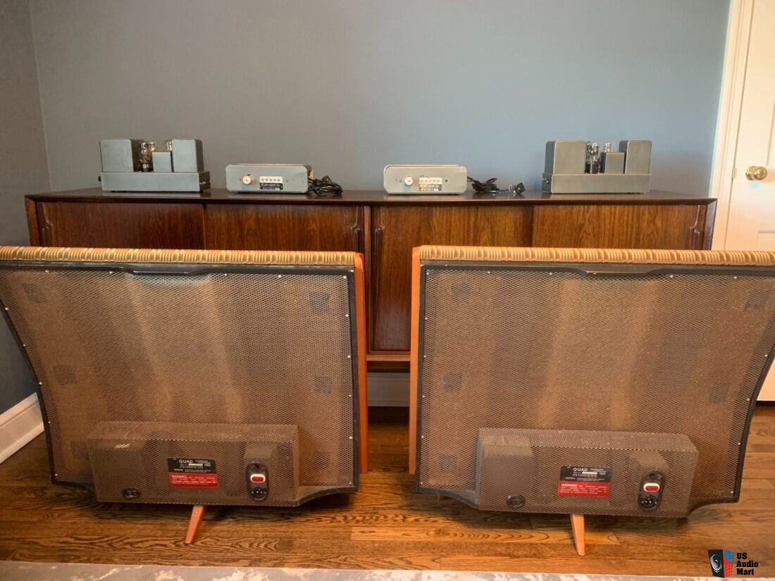 50s Quad Collection - Quad II Mono Blocks - Quad QC II Preamps - Quad ...