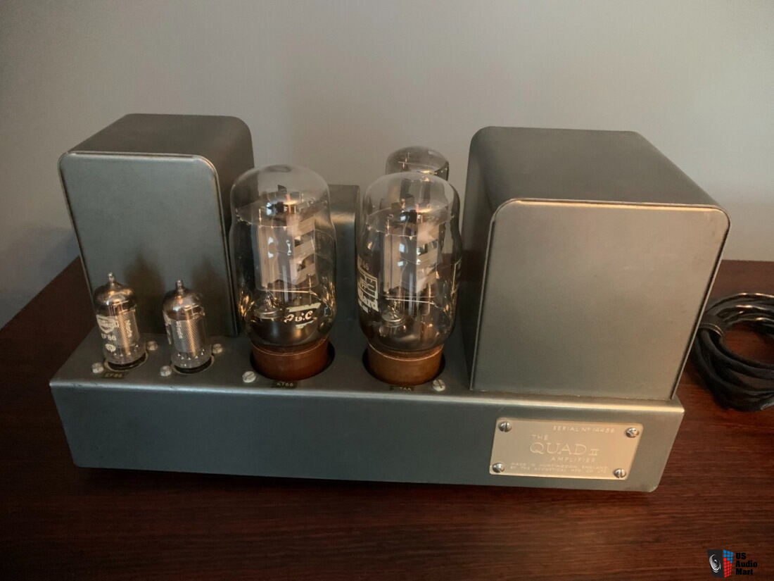 50s Quad Collection - Quad II Mono Blocks - Quad QC II Preamps - Quad ...