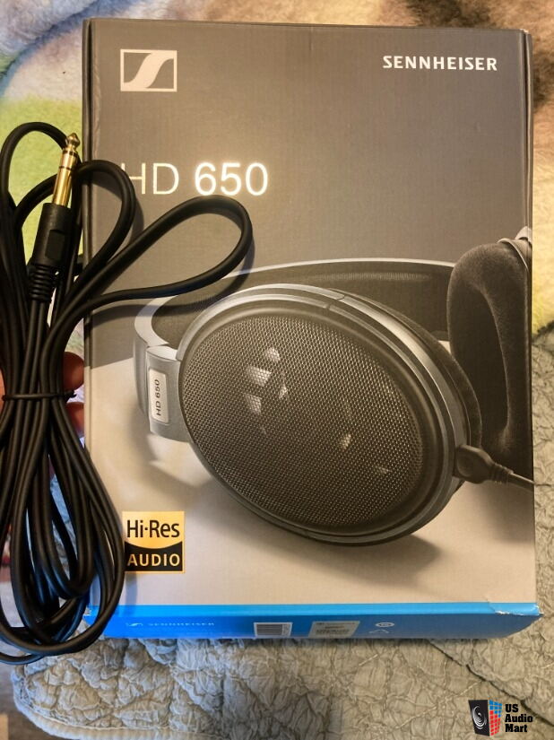 Sennheiser HD 650 - Like New - w Hart Audio Cable Photo #3760001 - US ...