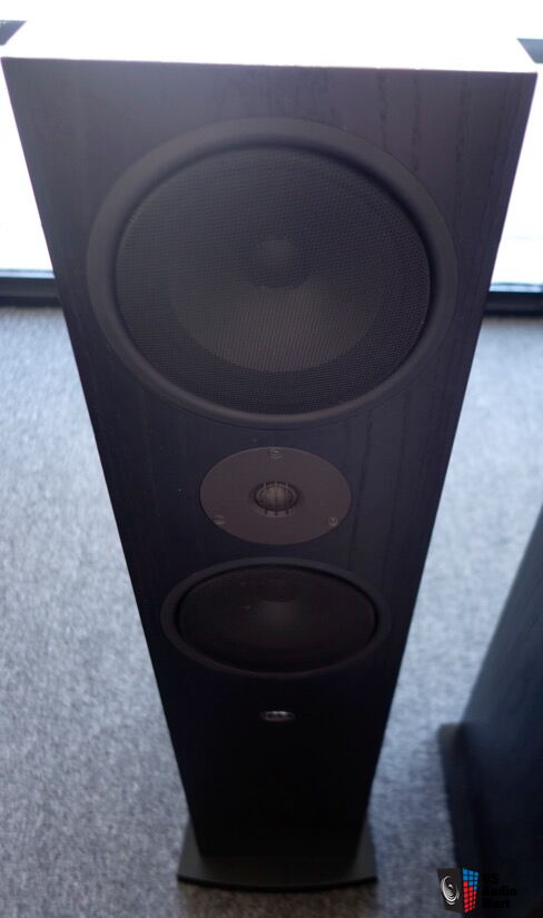 Linn Ninka Floor standing Loudspeaker - Black Ash finish Photo #3762021 ...