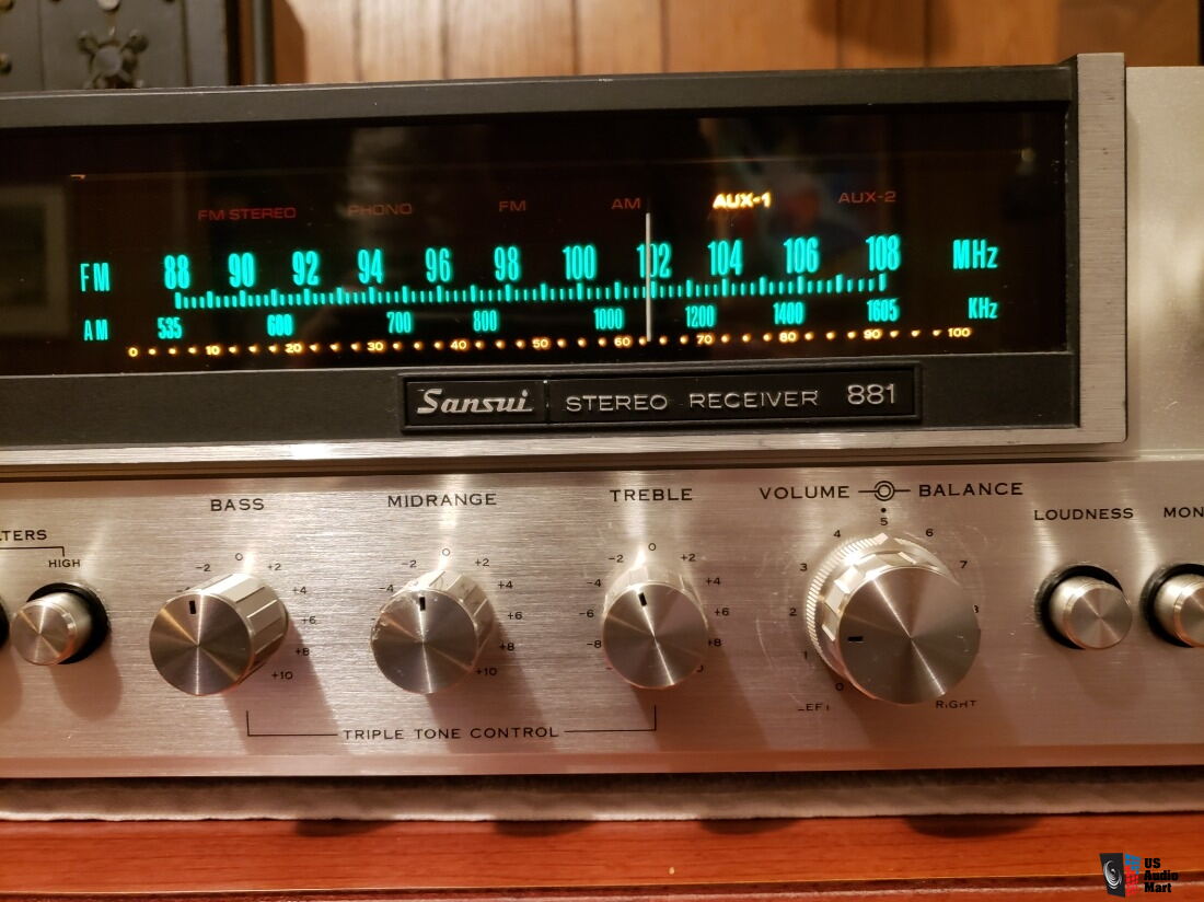 Sansui 881 receiver (2nd one) Photo #3763942 - US Audio Mart