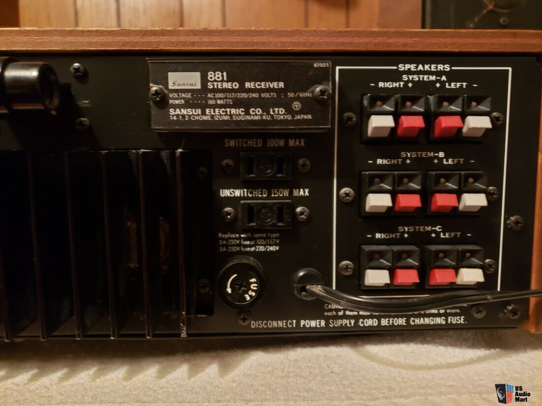Sansui 881 receiver (2nd one) Photo #3763942 - US Audio Mart