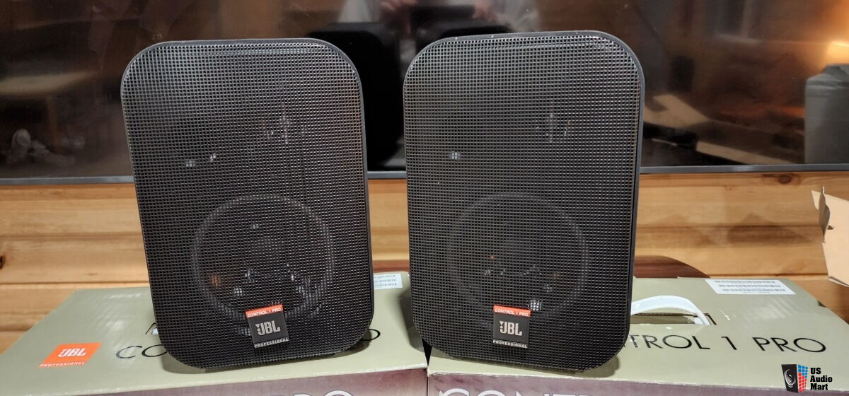JBL Control 1 Bookshelf Speakers Photo #3765873 - US Audio Mart