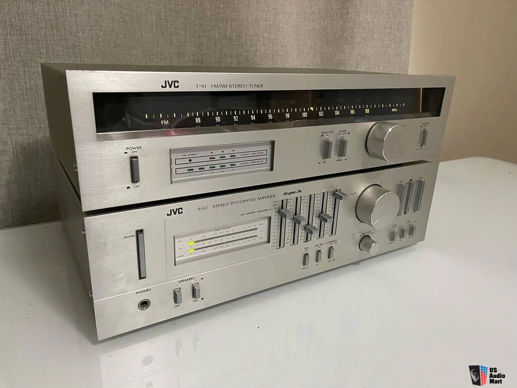 1980 JVC stereo power Amplifier and AM-FM TUNER A-X2 T-1 Photo #3766350 ...