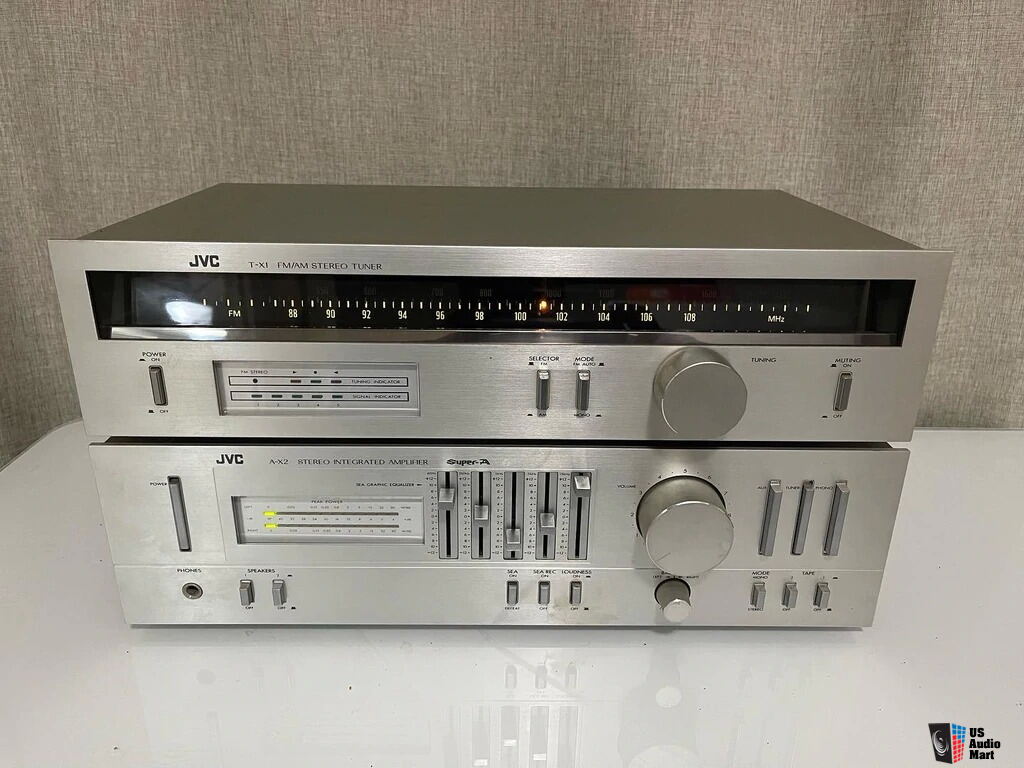 1980 JVC stereo power Amplifier and AM-FM TUNER A-X2 T-1 Photo #3766347 ...