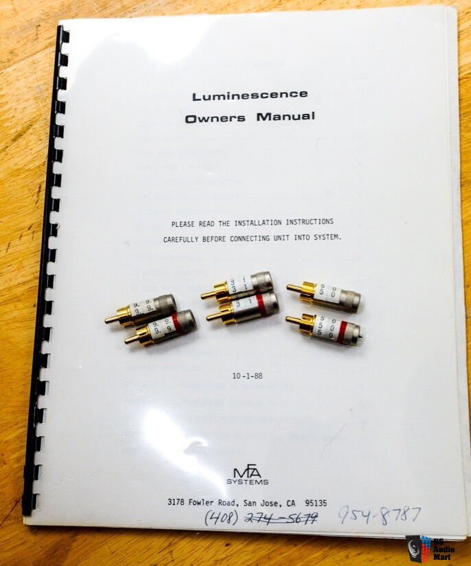 MFA Luminescence Octal Tube Preamp. Legendary cult favorite Photo ...